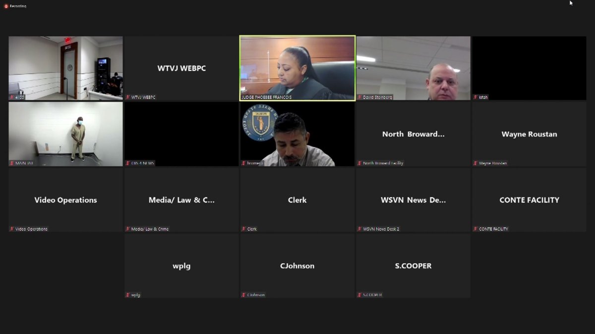 Alphonso Butler Appears in Broward Bond Court – NBC 6 South Florida