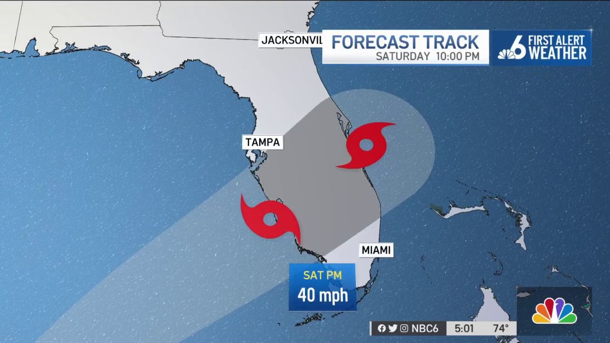 Tropical Storm Watch Issued for South Florida as Potential Tropical ...