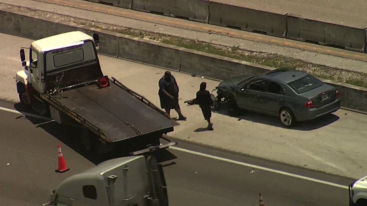 Crash Involving School Bus on I-95 in Broward – NBC 6 South Florida