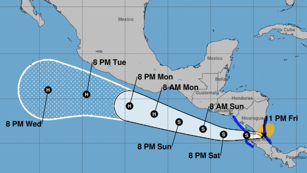 Tropical Storm Bonnie Makes Landfall in Central America – NBC 6 South ...