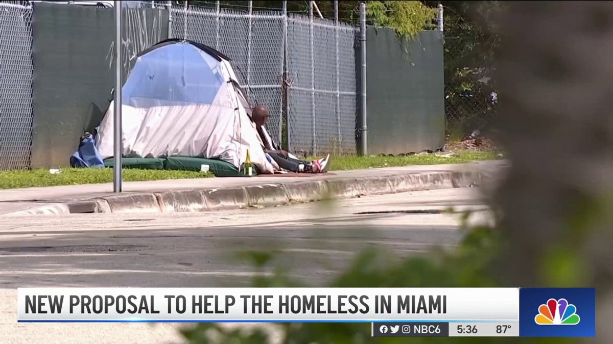 New Proposal to Help the Homeless in Miami – NBC 6 South Florida
