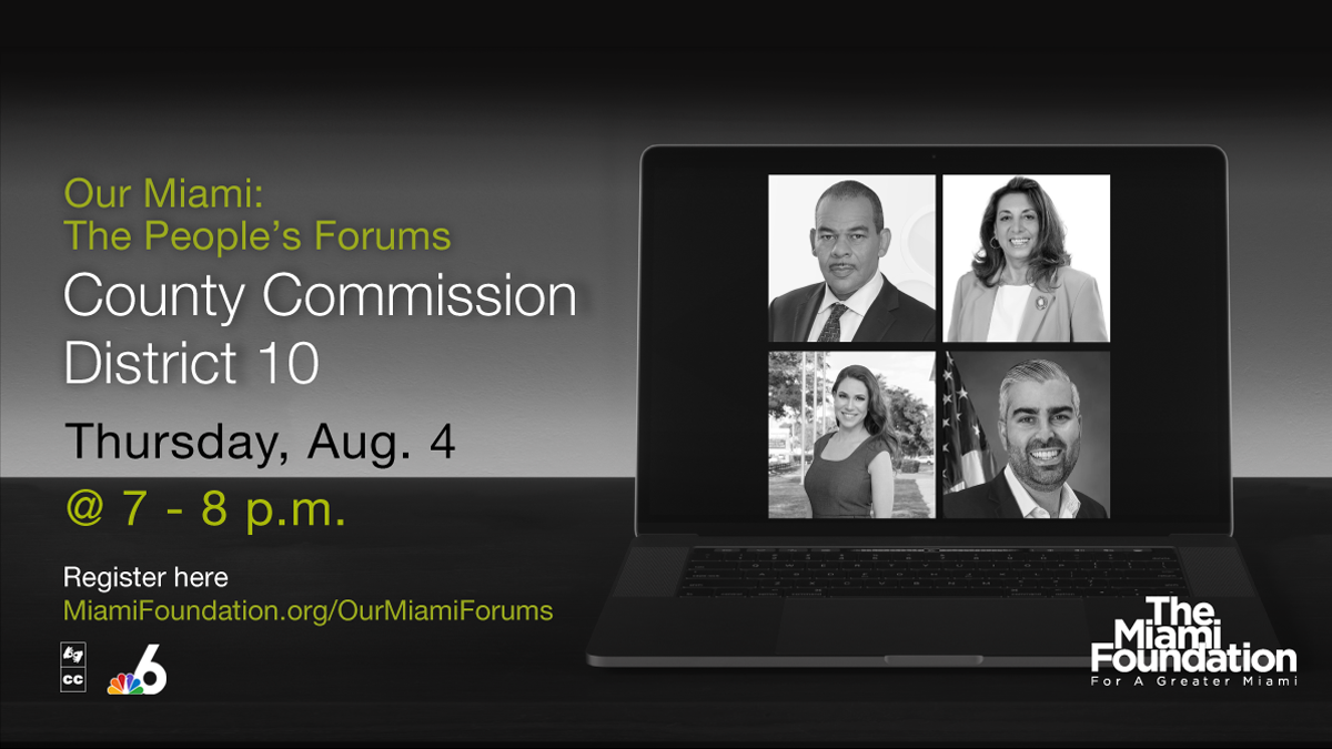 Candidates for Miami-Dade County Commission District 10 to Participate ...