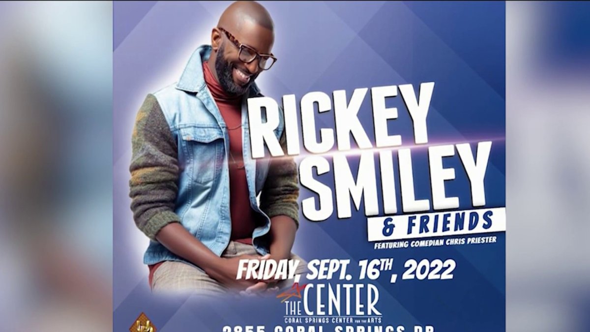 Rickey Smiley Brings Comedy Show To Coral Springs This Friday Nbc 6