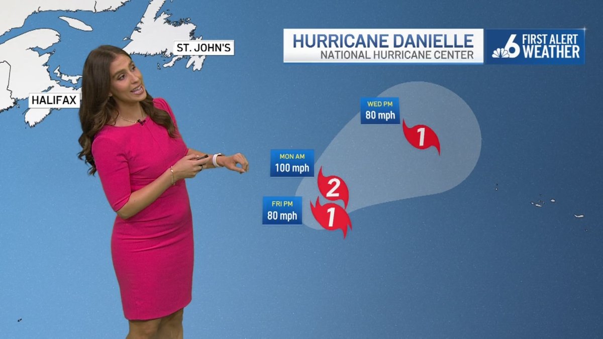 Hurricane Danielle Forms in Atlantic – NBC 6 South Florida
