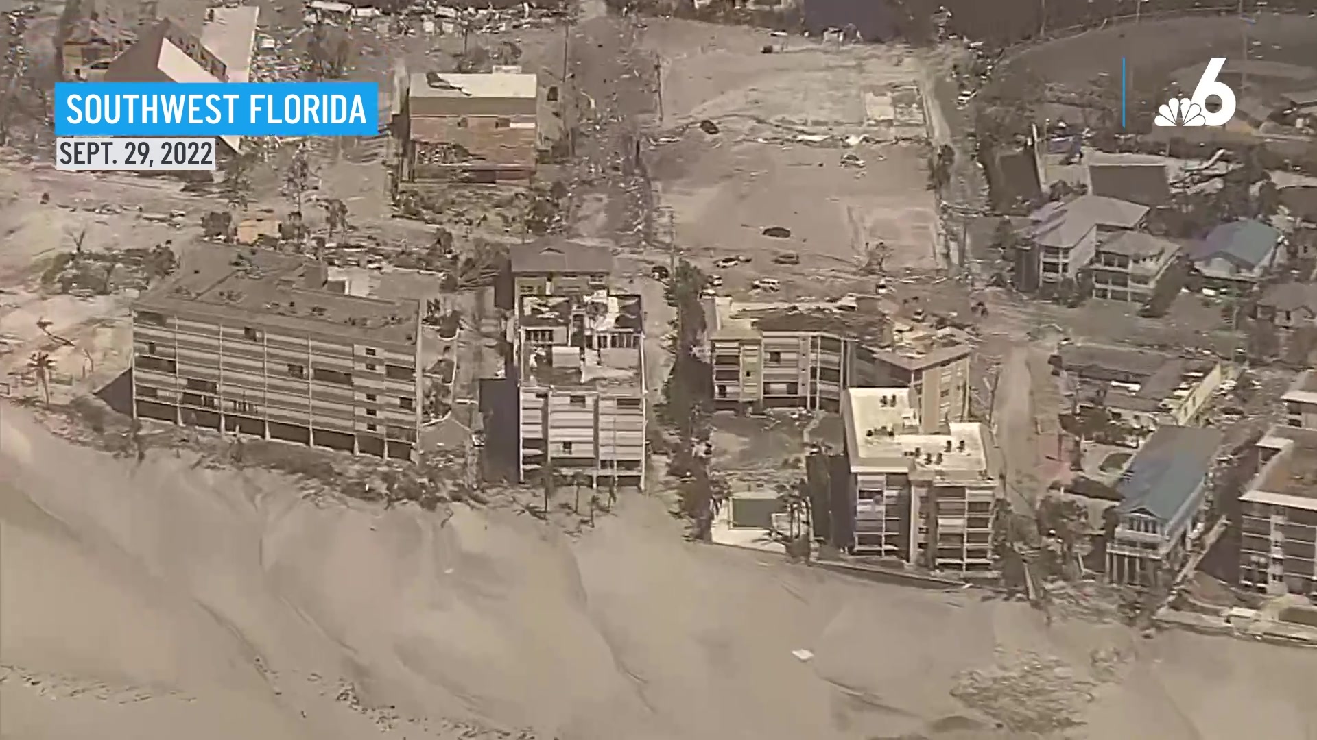 Drone Video Shows Irmas Devastation In Naples