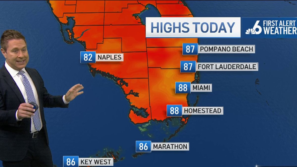 NBC 6 Forecast – October 13, 2022 Morning – NBC 6 South Florida