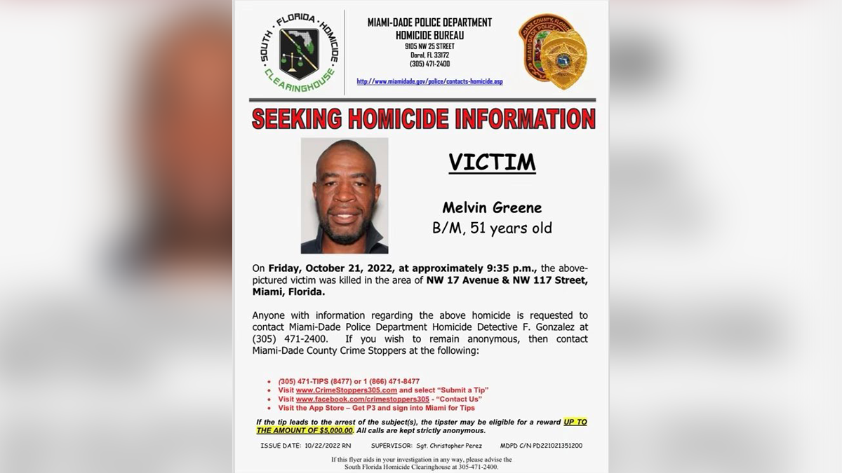 Police Seek Information After Man Killed in NW Miami-Dade Shooting – NBC 6 South Florida