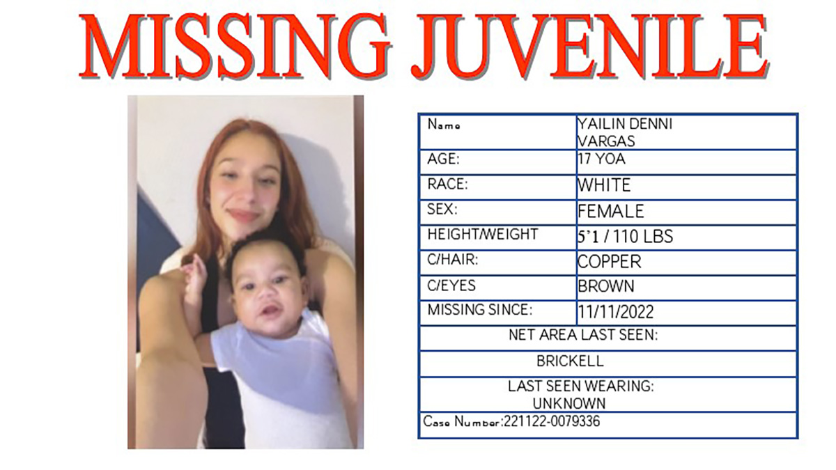 Miami Police Find Teenager Who Went Missing With Infant Child – NBC 6 ...