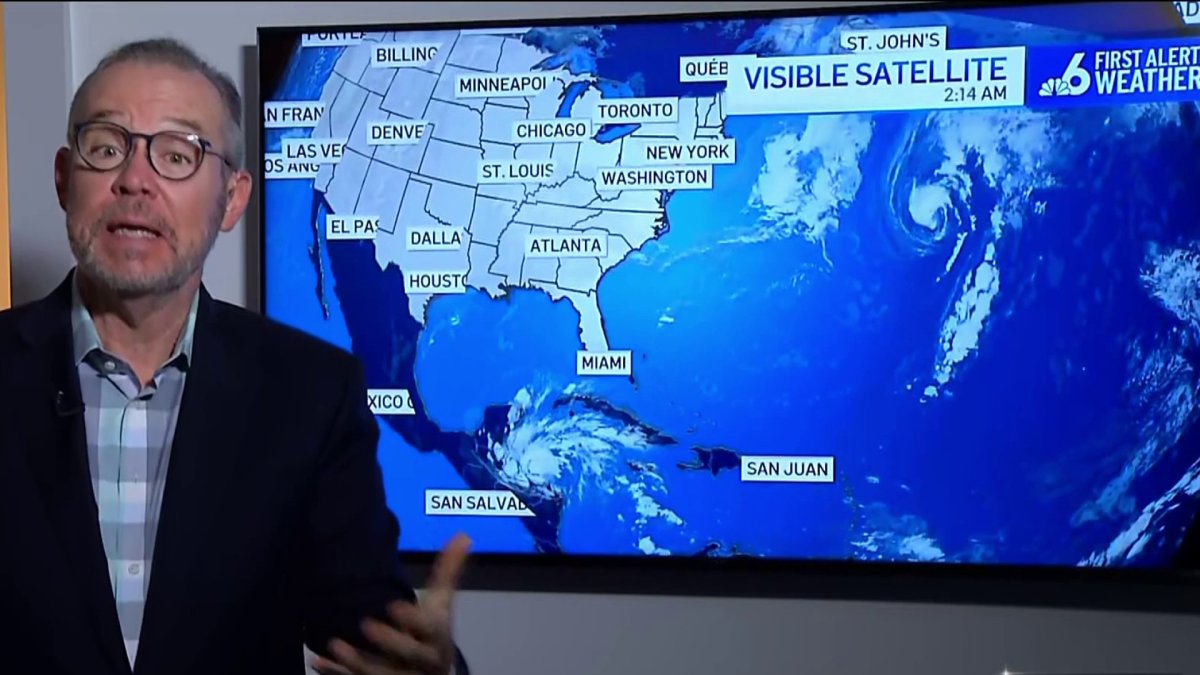John Morales Breaks Down Tropical Storms Lisa, Martin – NBC 6 South Florida