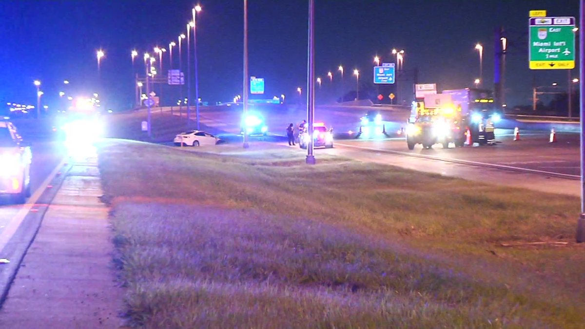 Miami Police Car Involved In Crash Nbc 6 South Florida