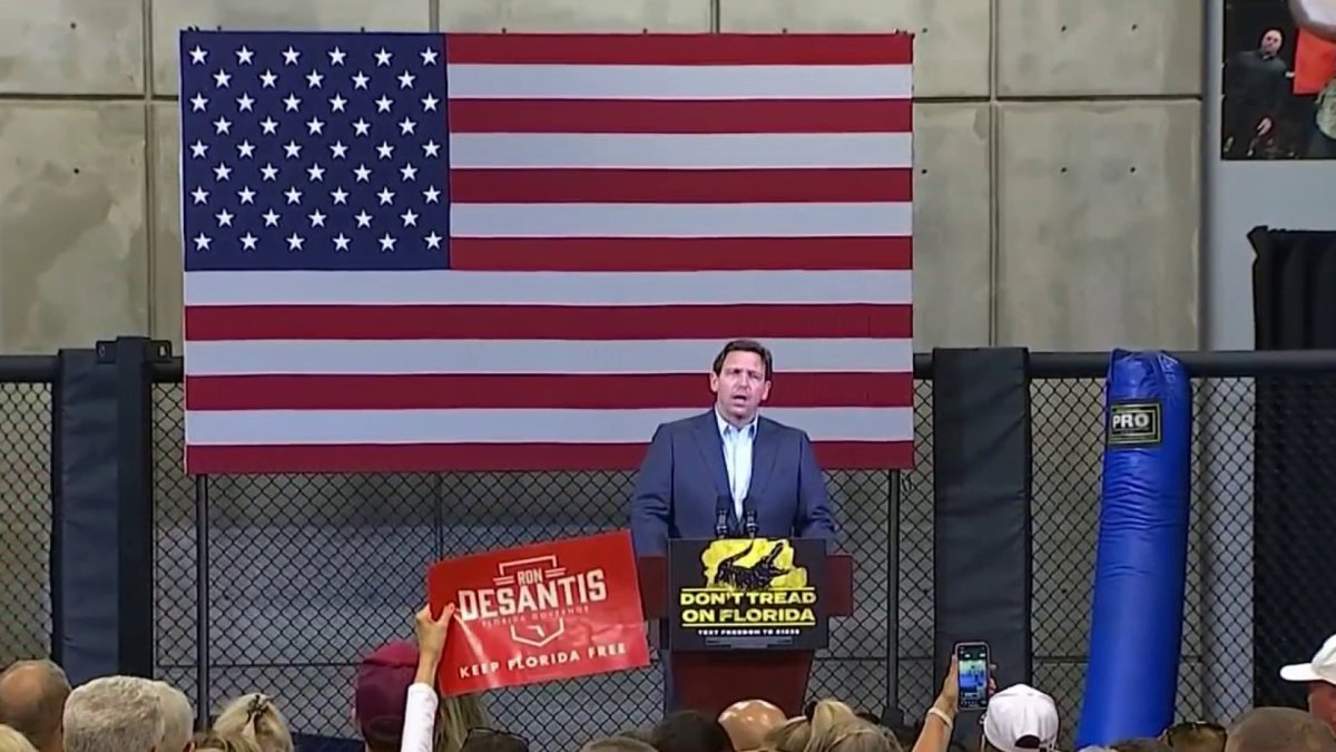 DeSantis Positions Self as Fighter in Coconut Creek Rally Days Before ...