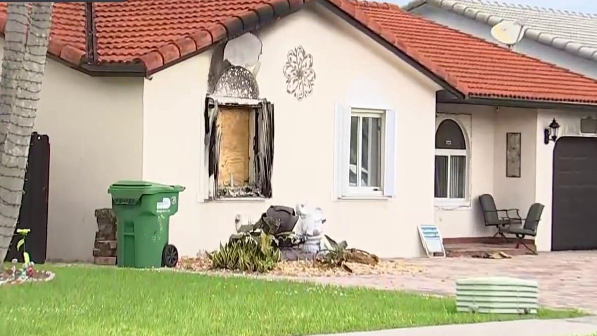 Firefighters Extinguish Blaze In Sw Miami Dade Nbc 6 South Florida