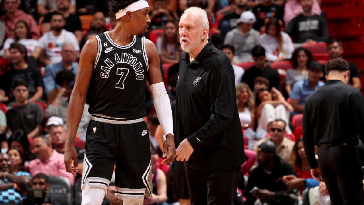 On Popovich’s Coaching Anniversary, Spurs Top Heat 115-111 – NBC 6 ...