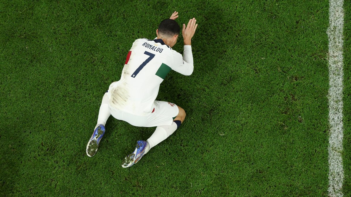 Cristiano Ronaldo Breaks Down In Tears After World Cup Elimination