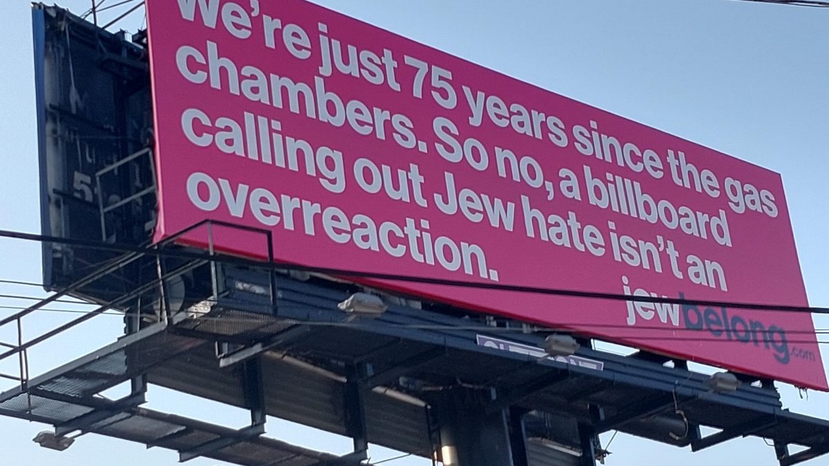 Billboards Addressing Rise in Antisemitism Go Up Across Miami-Dade ...