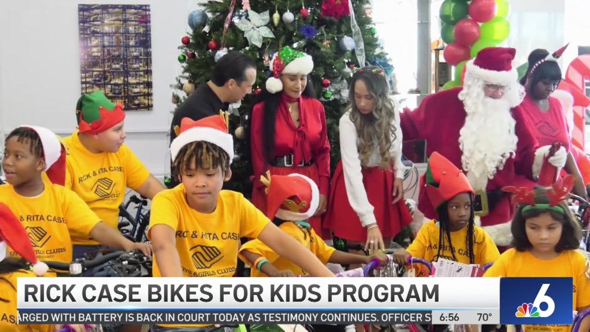 40th Year of ‘Rick Case Bikes for Kids’ Program – NBC 6 South Florida