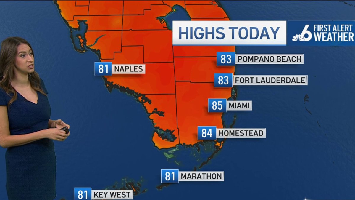 NBC 6 Forecast – January 4, 2023 Morning – NBC 6 South Florida