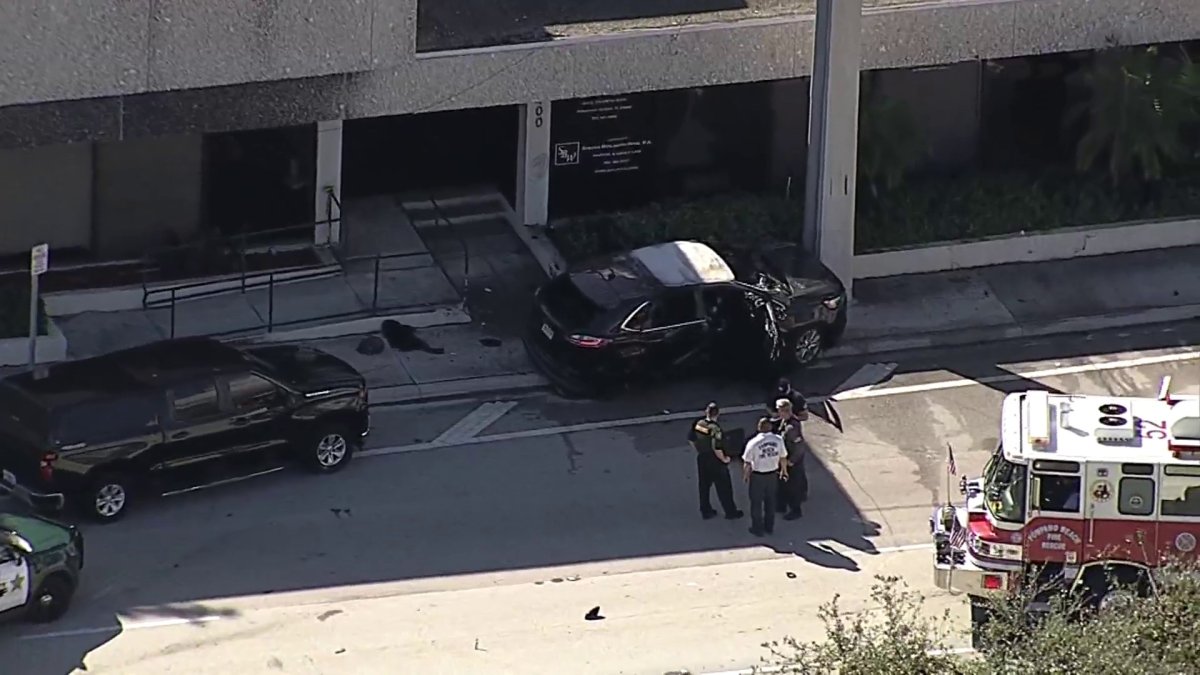 Scene of Fatal Shooting Involving Broward Deputies in Pompano Beach ...