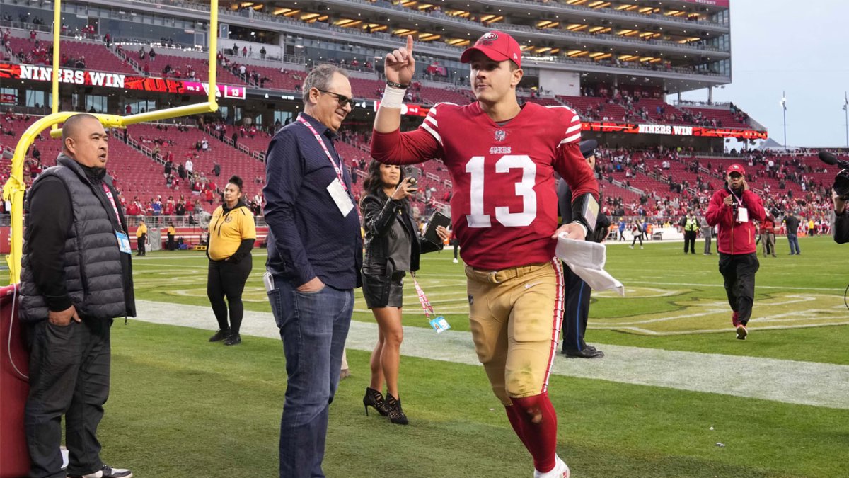 49ers QB Brock Purdy Feels NFL Playoff Ready After Improbable Rise ...