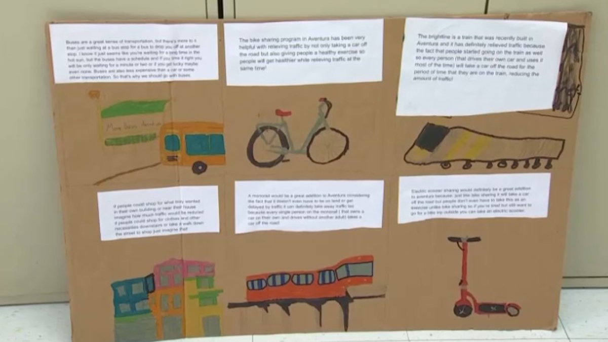 Aventura 4th Graders Studying Traffic Solutions and the Future of ...