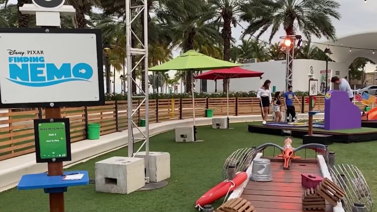 Pixar-Inspired Mini Golf Pop Up in Fort Lauderdale – NBC 6 South Florida