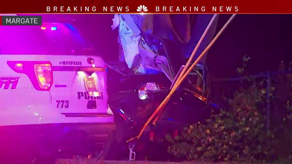 Police Investigating Potentially Fatal Car Crash in Margate – NBC 6 ...