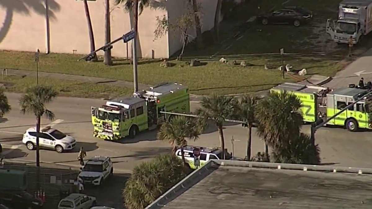 Person Airlifted To Hospital After Being Struck By Train In Doral Nbc
