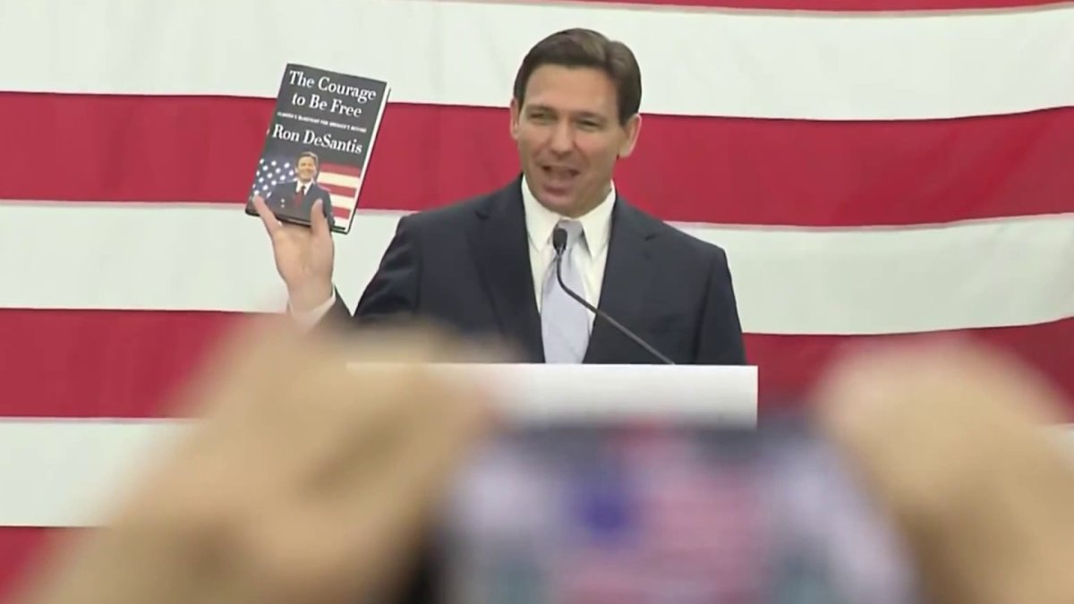 Gov. Ron DeSantis Launches New Book – NBC 6 South Florida