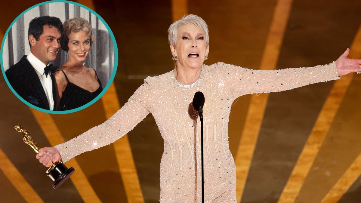 Jamie Lee Curtis In Tears Thanking Late Parents After Winning 1st Oscar ...