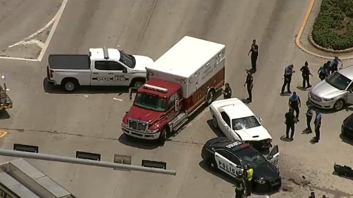 Miami-Dade Schools Police Officer Airlifted to Hospital After Crash in ...