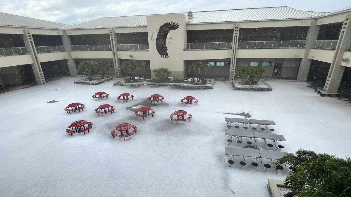 Hail in Florida? See Images of Hail in Melbourne, Other Parts of ...