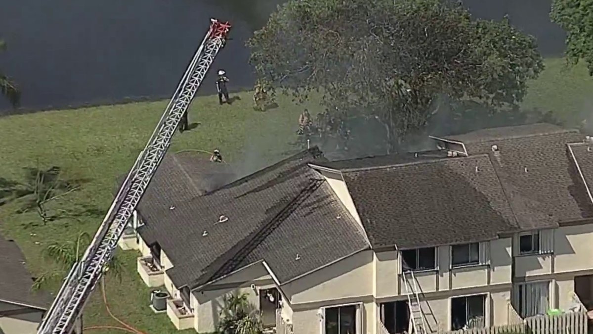 Families Displaced After Condominium Catches Fire in Sunrise – NBC 6 ...