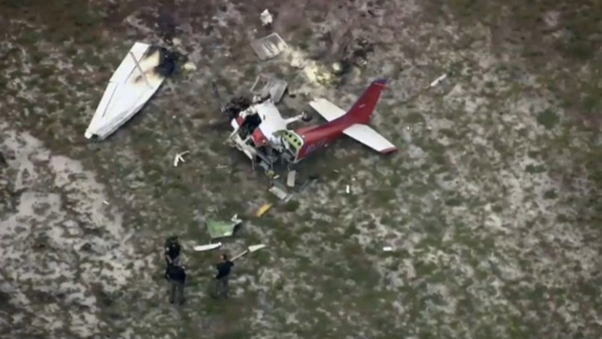 2 Killed When Small Plane Crashes At Airport In Palm Beach County Nbc
