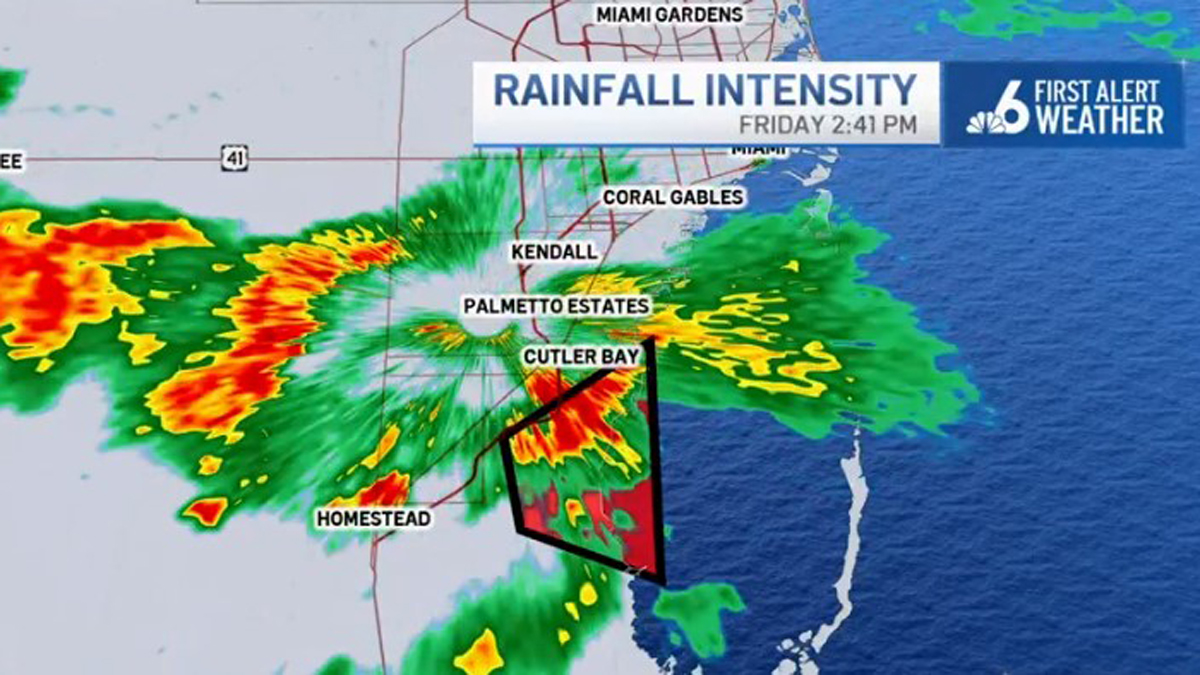 Flood Watch Issued for South Florida: Track on Doppler 6000 – NBC 6 ...