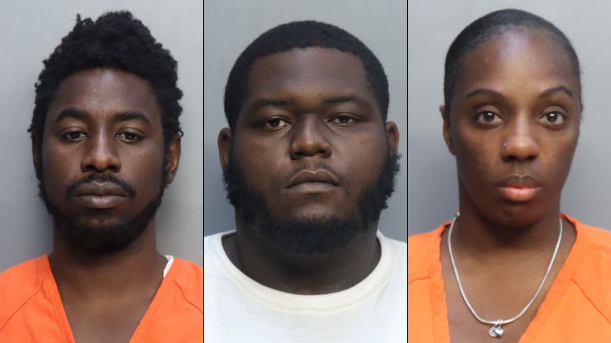 2 Men Woman Arrested In Large Drug Trafficking Bust In Miami Dade