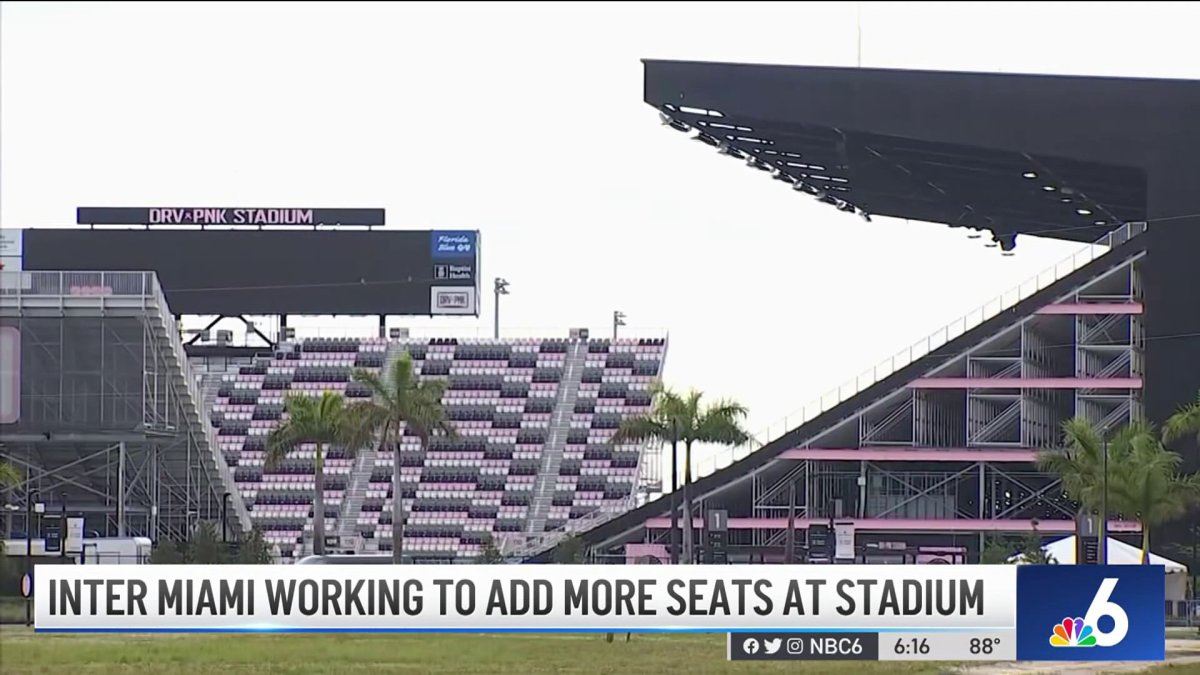 Inter Miami Will Add More Seats to Stadium Before Messi Arrives – NBC 6 ...