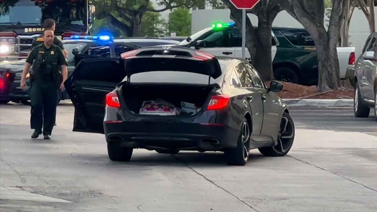 Police Investigating After Shots Fire Near The Broward Sheriffs Office
