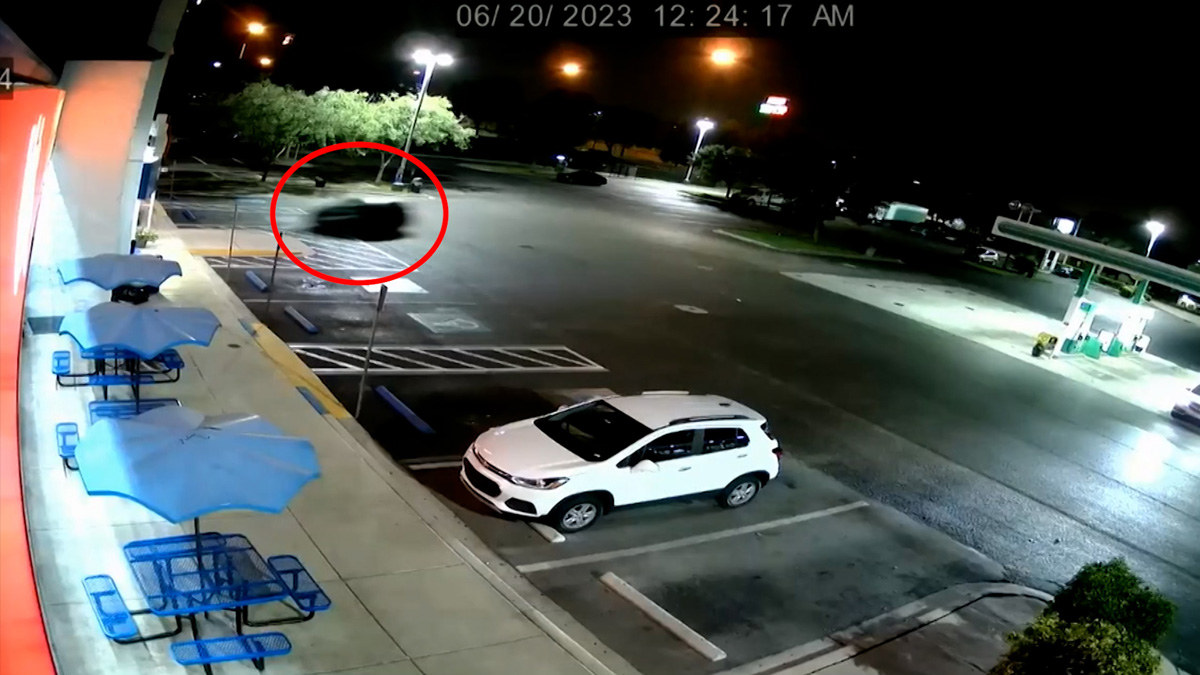 Wild video shows car smashing into Florida gas station – NBC 6 South ...