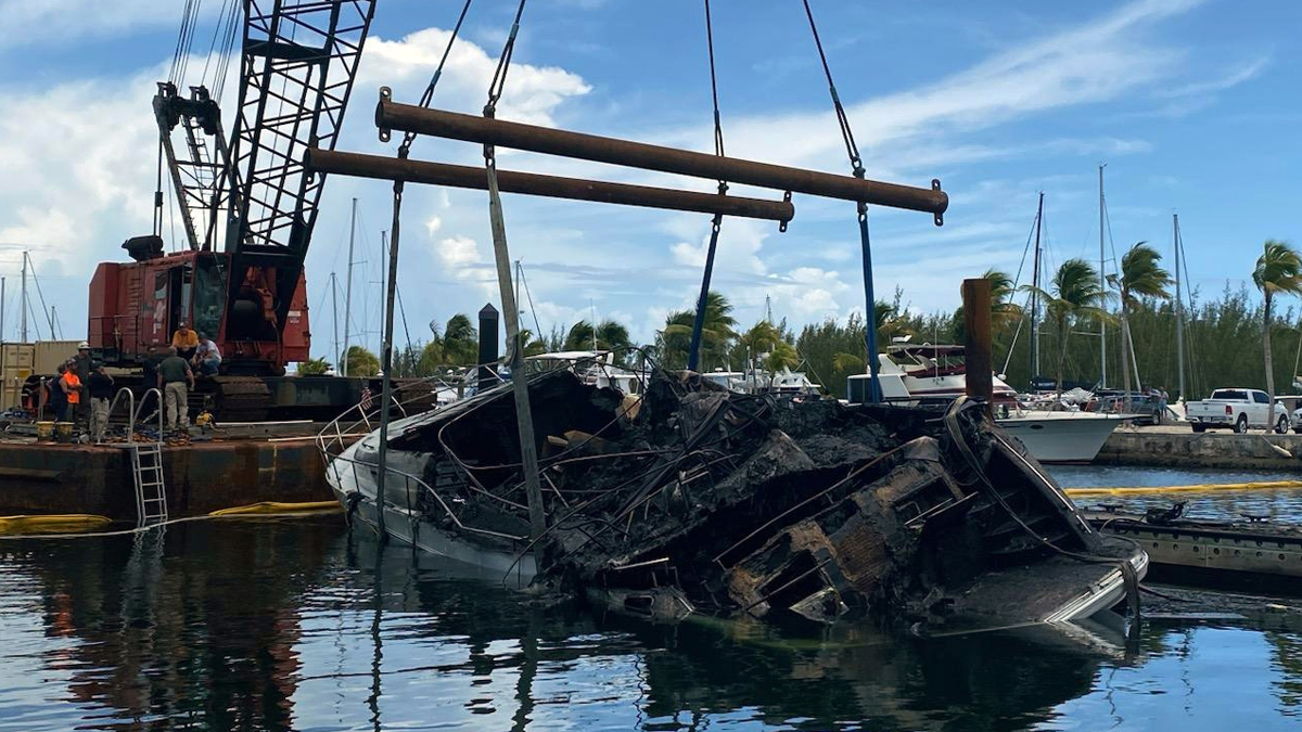 Woman’s body found in yacht destroyed by fire in the Florida Keys – NBC ...