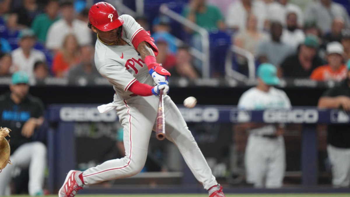 Pache’s pinch-hit HR rallies Phillies past Marlins – NBC 6 South Florida