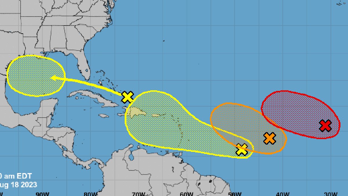 John Morales looks at several tropical disturbances – NBC 6 South Florida