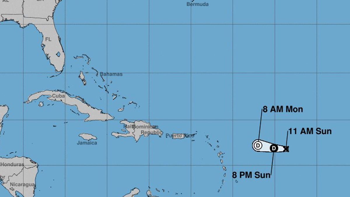 Tropical Storm Emily forms in the Atlantic, with four other areas being ...