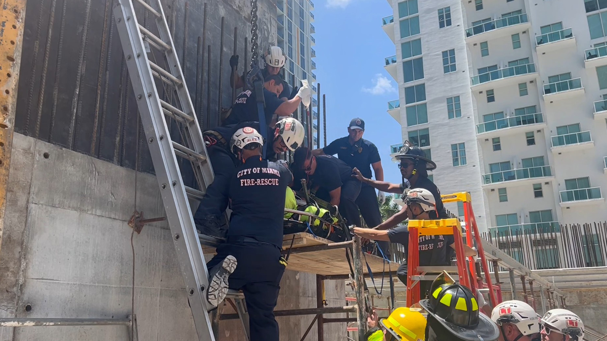 Worker hospitalized after being impaled by rebar at Miami construction ...