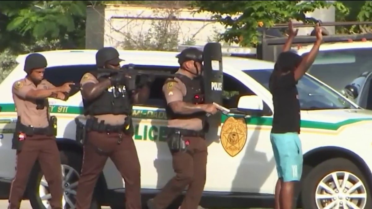 SWAT standoff after shots fired at car – NBC 6 South Florida