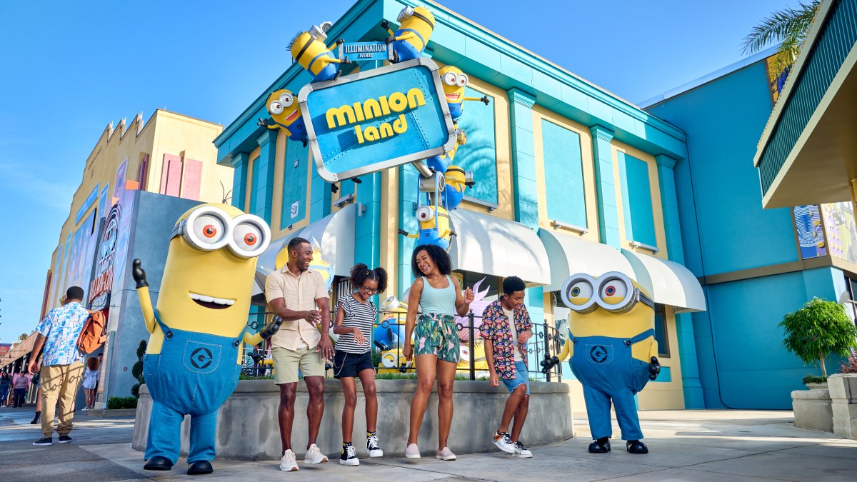 Minion Land officially opens at Universal Orlando Resort in Florida ...