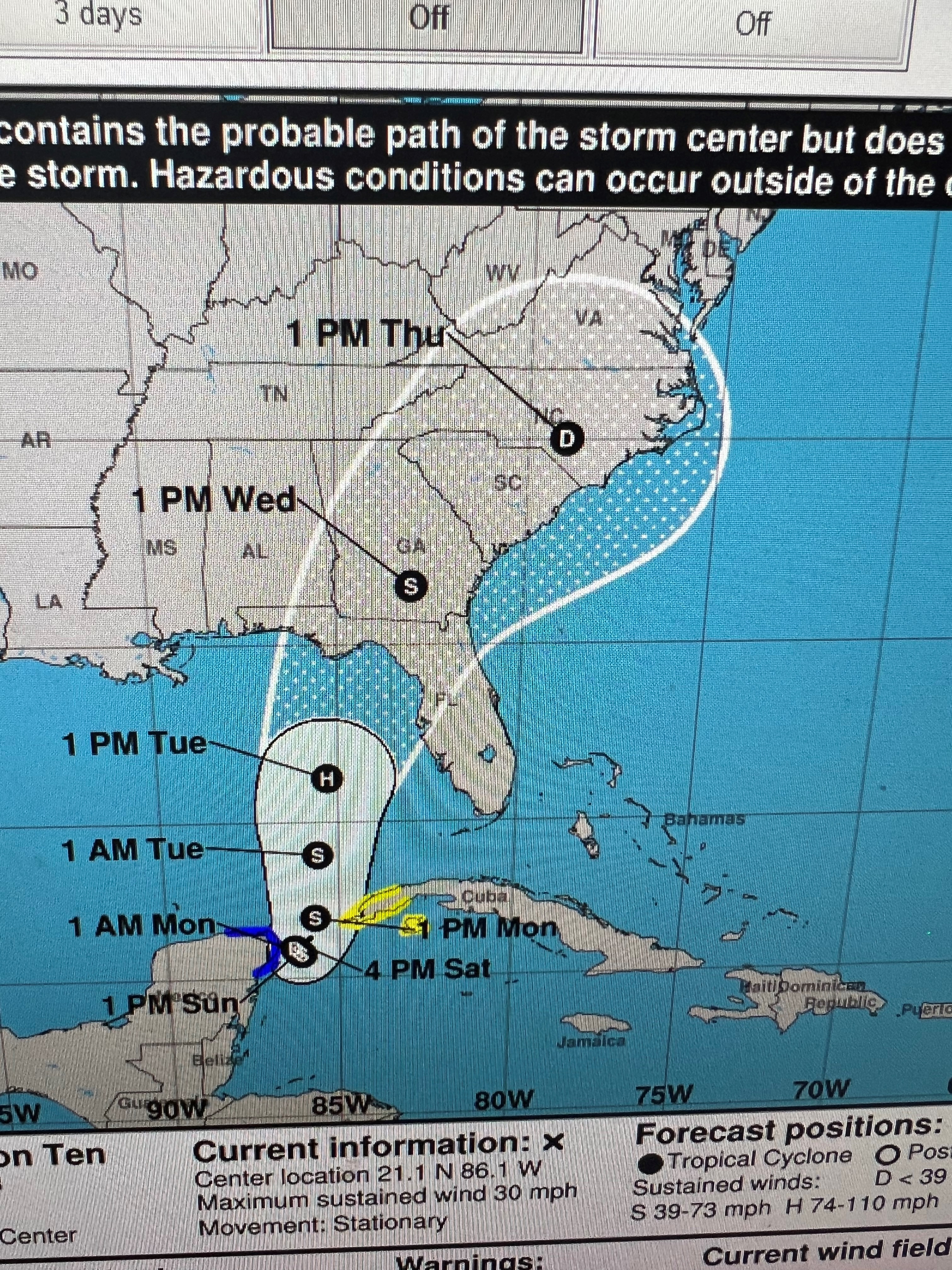 Tropical Depression 10, heading to Florida, forms in the Gulf of Mexico ...