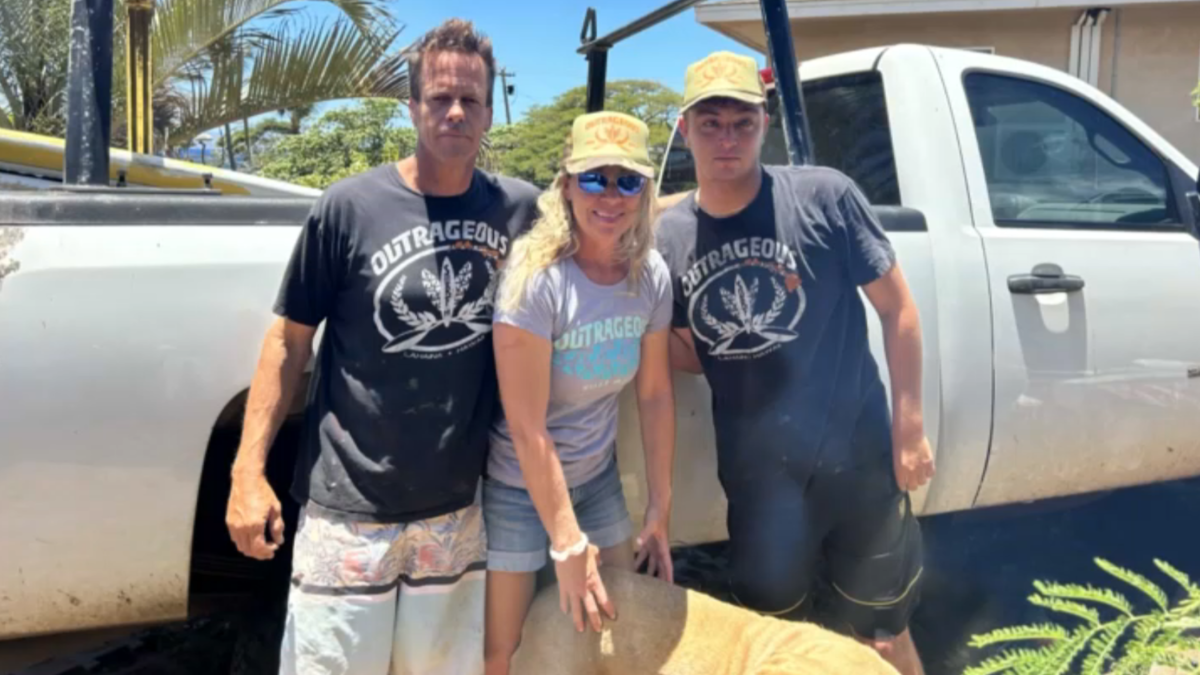 South Florida family living in Maui start relief fund to help wildfire ...