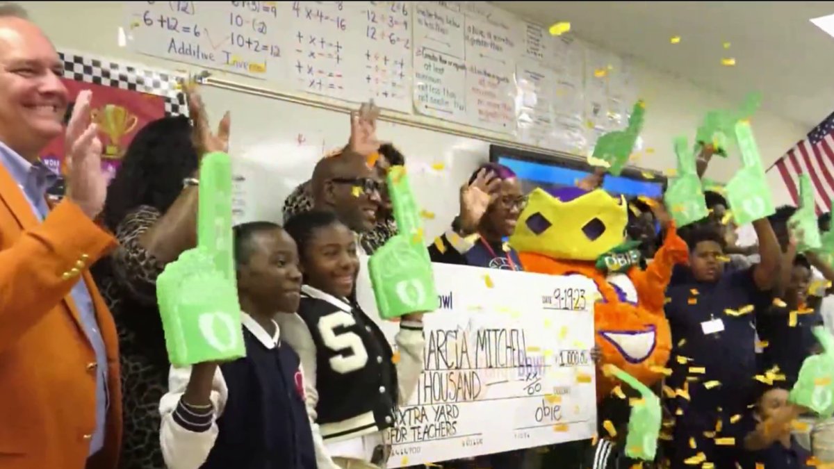 Norland Middle teacher awarded $1,000 from Orange Bowl Committee – NBC ...