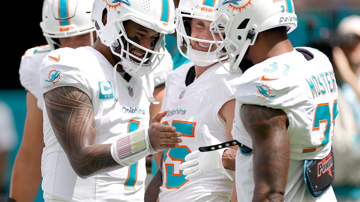 Miami Dolphins win 70-20 against Denver Broncos at Hard Rock Stadium ...