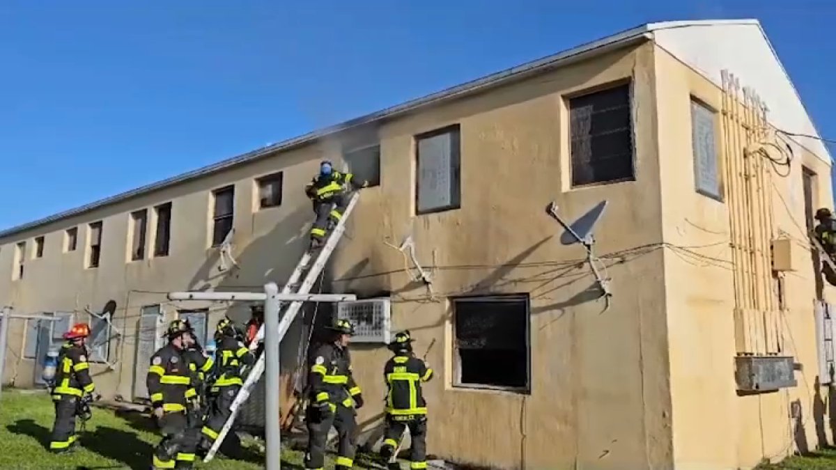 Couple hospitalized after fire erupts in Liberty City building – NBC 6 ...